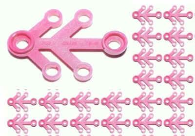 ☀️NEW LEGO x20 Small DARK PINK 4 x 3 Tree Leaf Branch limb Forest town ...