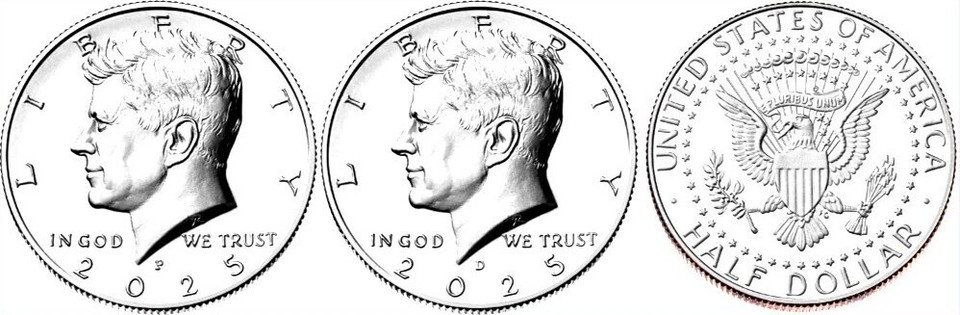 2000-2025 P and D Uncirculated Kennedy Half Dollar BU 52 Coin Set | eBay