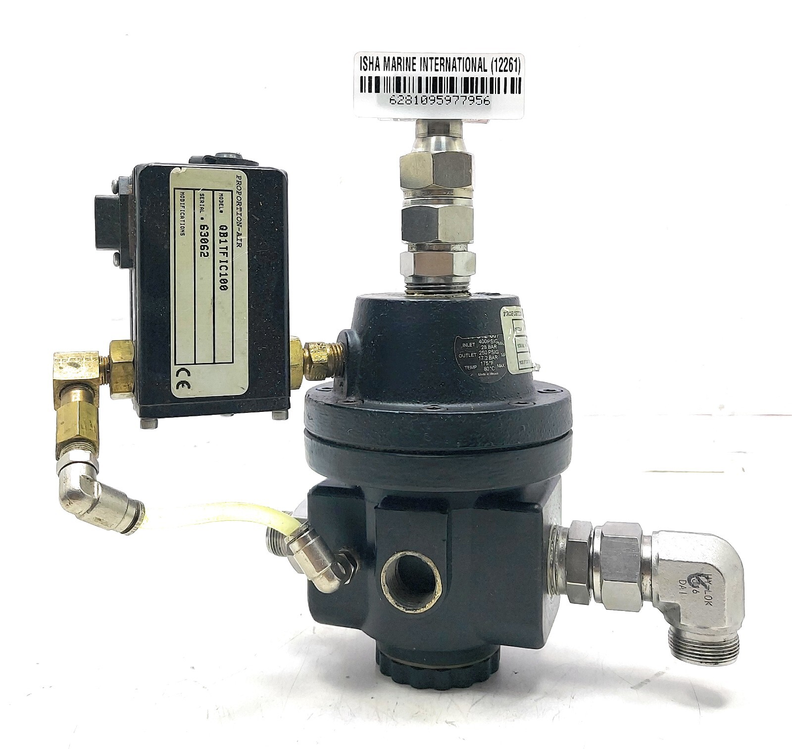 Proportion-Air QB1TFIC100 Pressure Control Valve | eBay