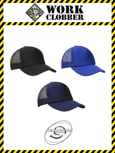 Headwear Professionals Truckers Mesh Cap 3803 NEW! | eBay