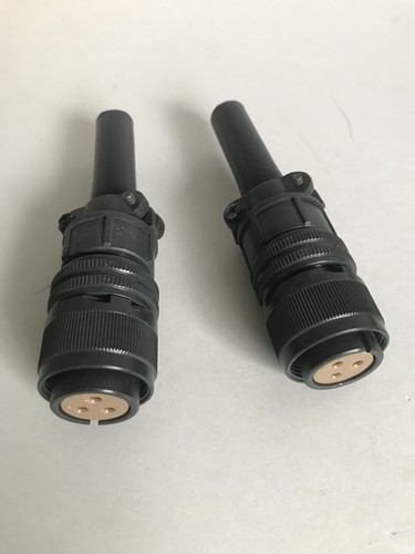 Amphenol Aviation Plug W/ MS3057-8A Standard Cable clamp Aluminum 16/10 ...