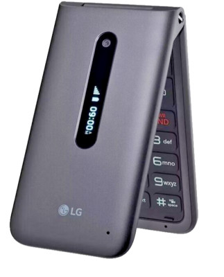 LG Classic Flip L125DL - 8GB - Gray (TracFone) (Prepaid) LOCKED TO ...