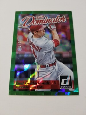 PAUL GOLDSCHMIDT 2014 DONRUSS ELITE DOMINATOR #23 46/999 ARIZONA ...