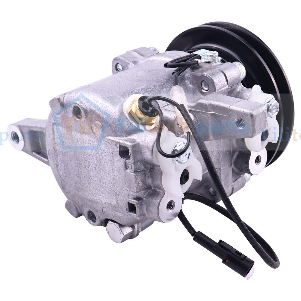 12V A/C Compressor RD451-93900 447280-3081 For Kubota SSV65C SVL90C ...