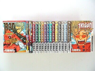 TRIGUN Artist Yasuhiro Naito Vol. 1-3 +13 Comic Complete Manga Language:Japanese | eBay