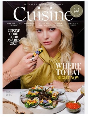 Cuisine (NZ) magazine From New Zealand to the World Issue No.225/ WHERE ...