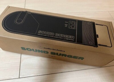Audio-Technica AT-SB727 Black SOUND BURGER Record Player Turntable ...