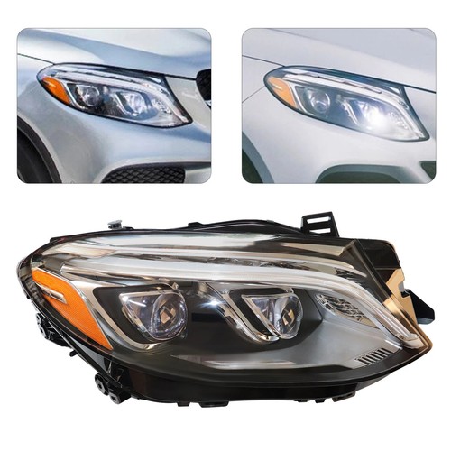 LED Headlight For Mercedes Benz GLE W166 2016 2017-2019 GLE350 Right ...