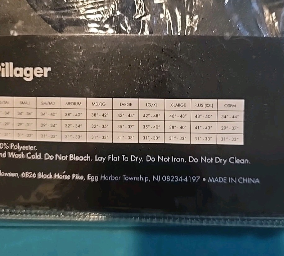 Pirate Pillager Spirit Halloween Men’s Costume Adult Large Black Red | eBay