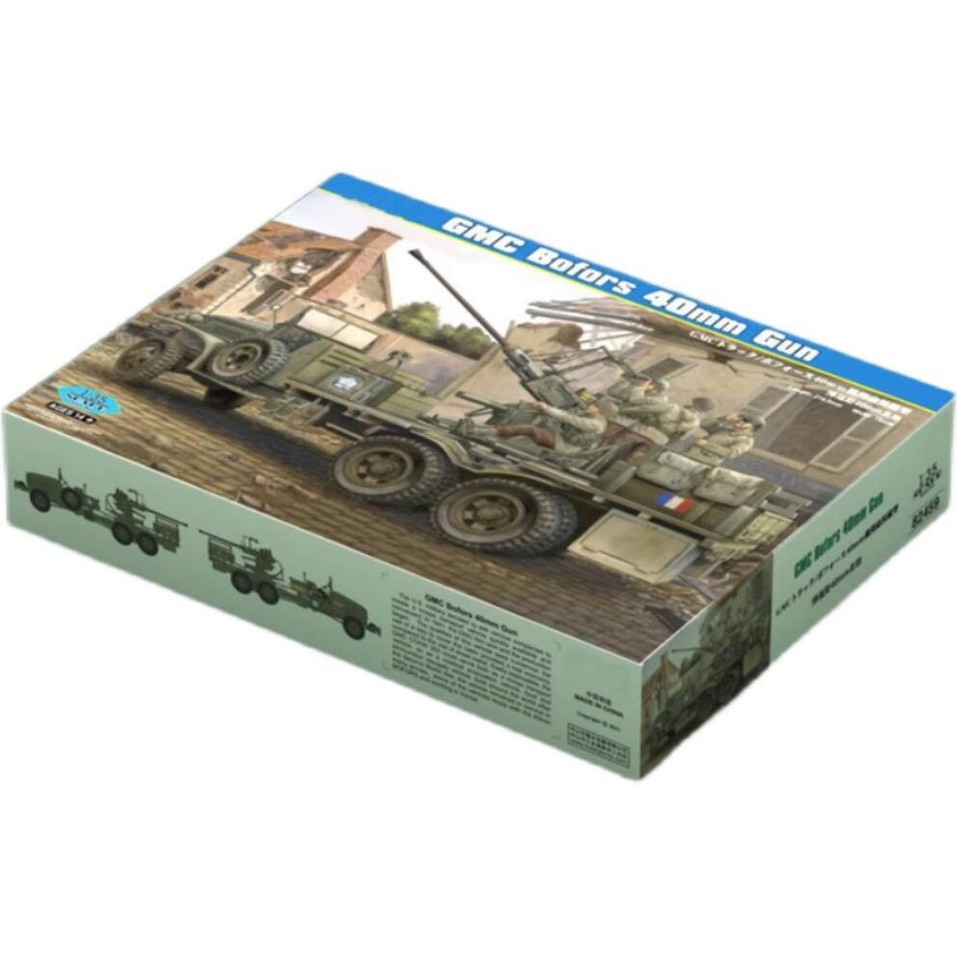Hobby boss 82459 1/35 Truck w/Bofors 40mm Machinegun Model Kit | eBay UK