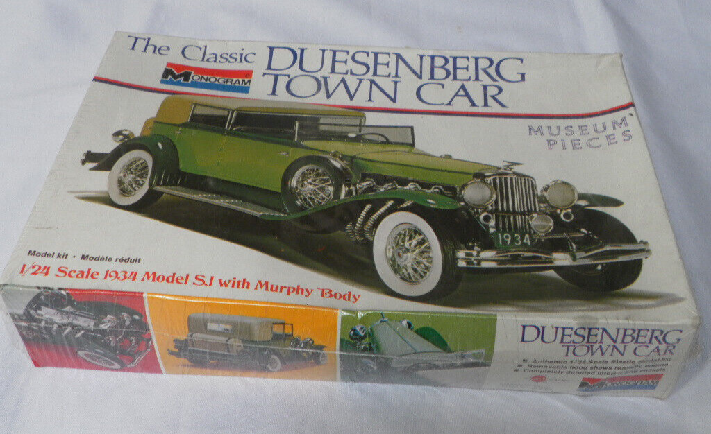 Monogram The Classic Duesenberg Town Car 1/24 Scale 7549 | eBay