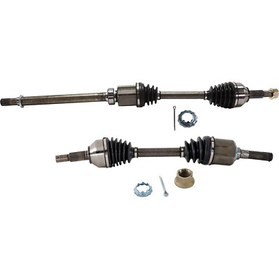 Set of 2 Front CV Half Shaft Axle For 2008-2016 Nissan Rogue 14-15 ...