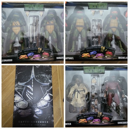 Tmnt Neca Walmart Teenage Mutant Ninja Turtles 2 Pack Sets + Super ...