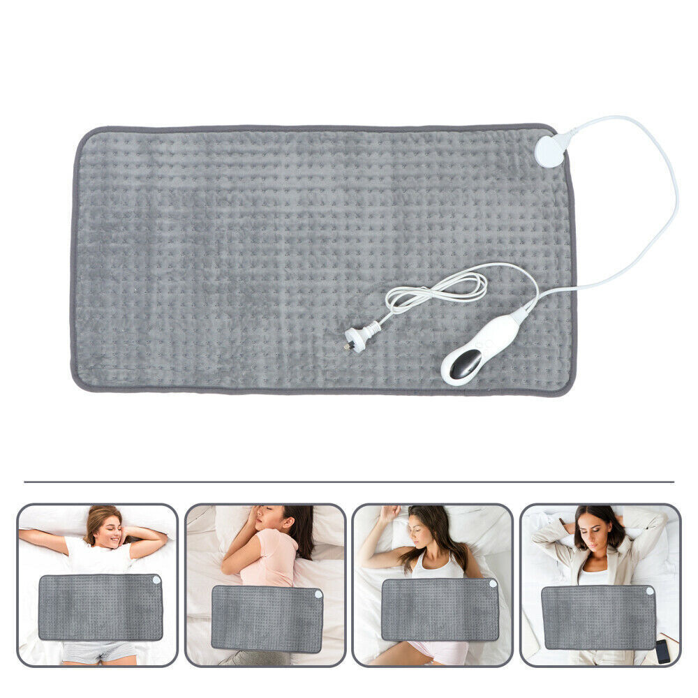 Electric Heat Pad Adjustable Heating Mat Warmer Blanket Back Pain ...