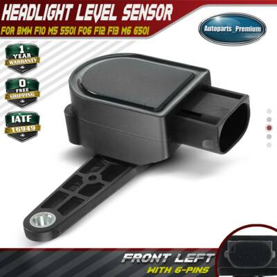 Headlight Level Sensor Front Left for BMW 125i F10 520i M5 F06 F12 M6 650i X3 X4 | eBay