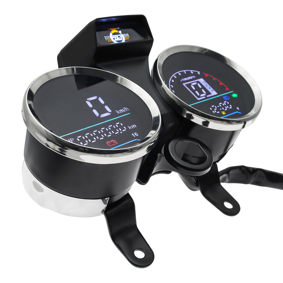 Motorcycle Digital Meter Assembly Speedometer Odometer Gauge For Suzuki ...