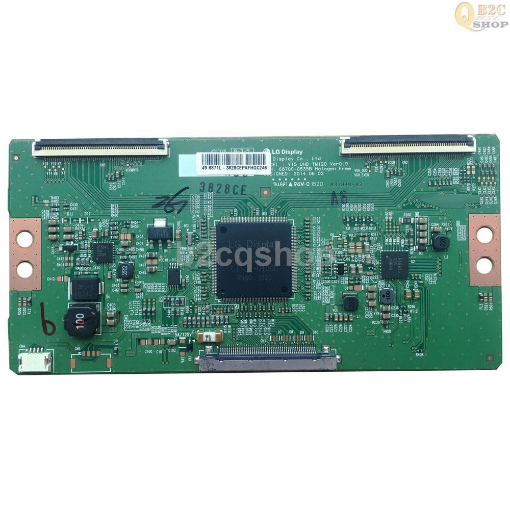 Original V15 UHD TM120 VER0.9 6870C-0535B T-CON board tcon logic board ...