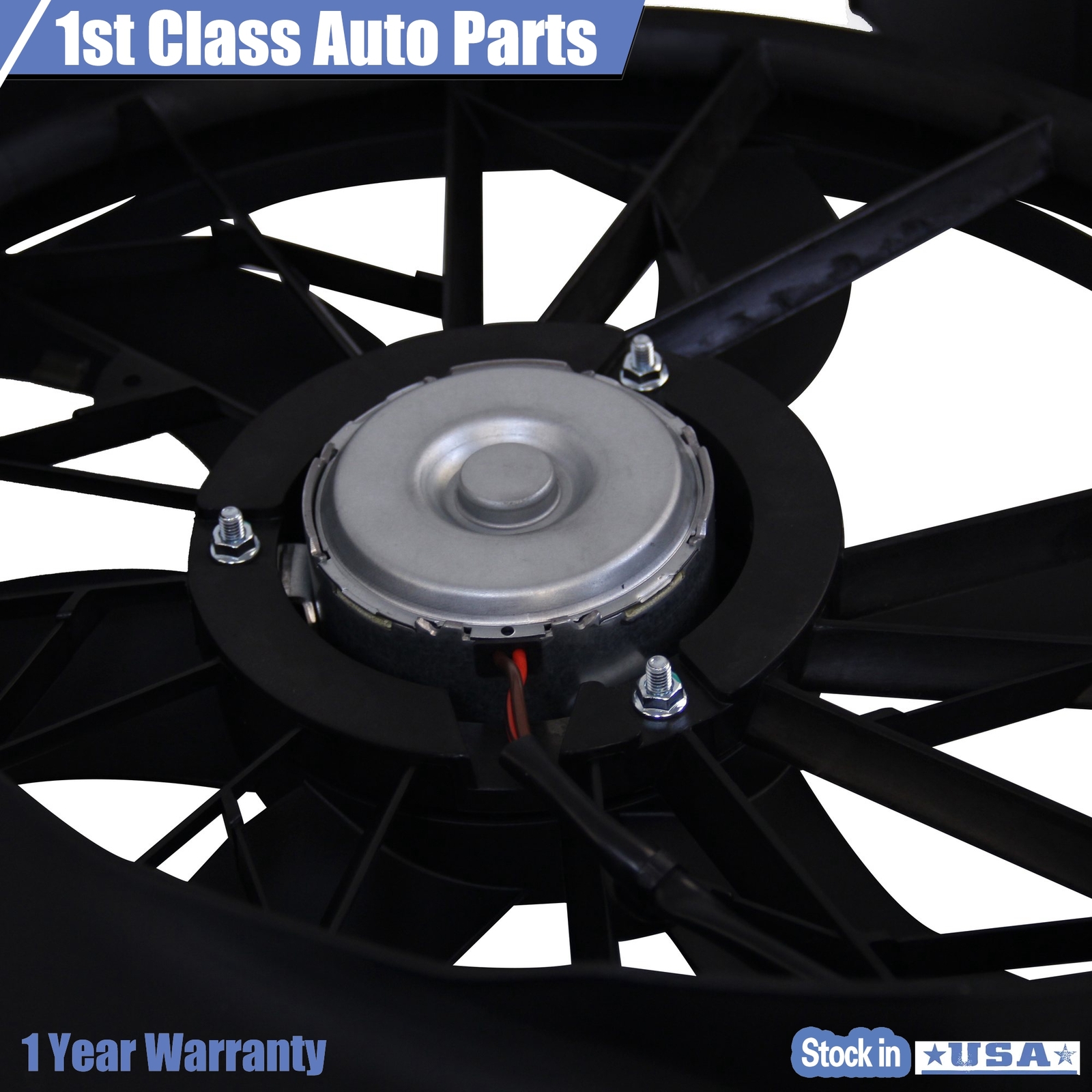 Radiator Cooling Fan & Shroud Assembly for Jeep Grand Cherokee 99-03 ...