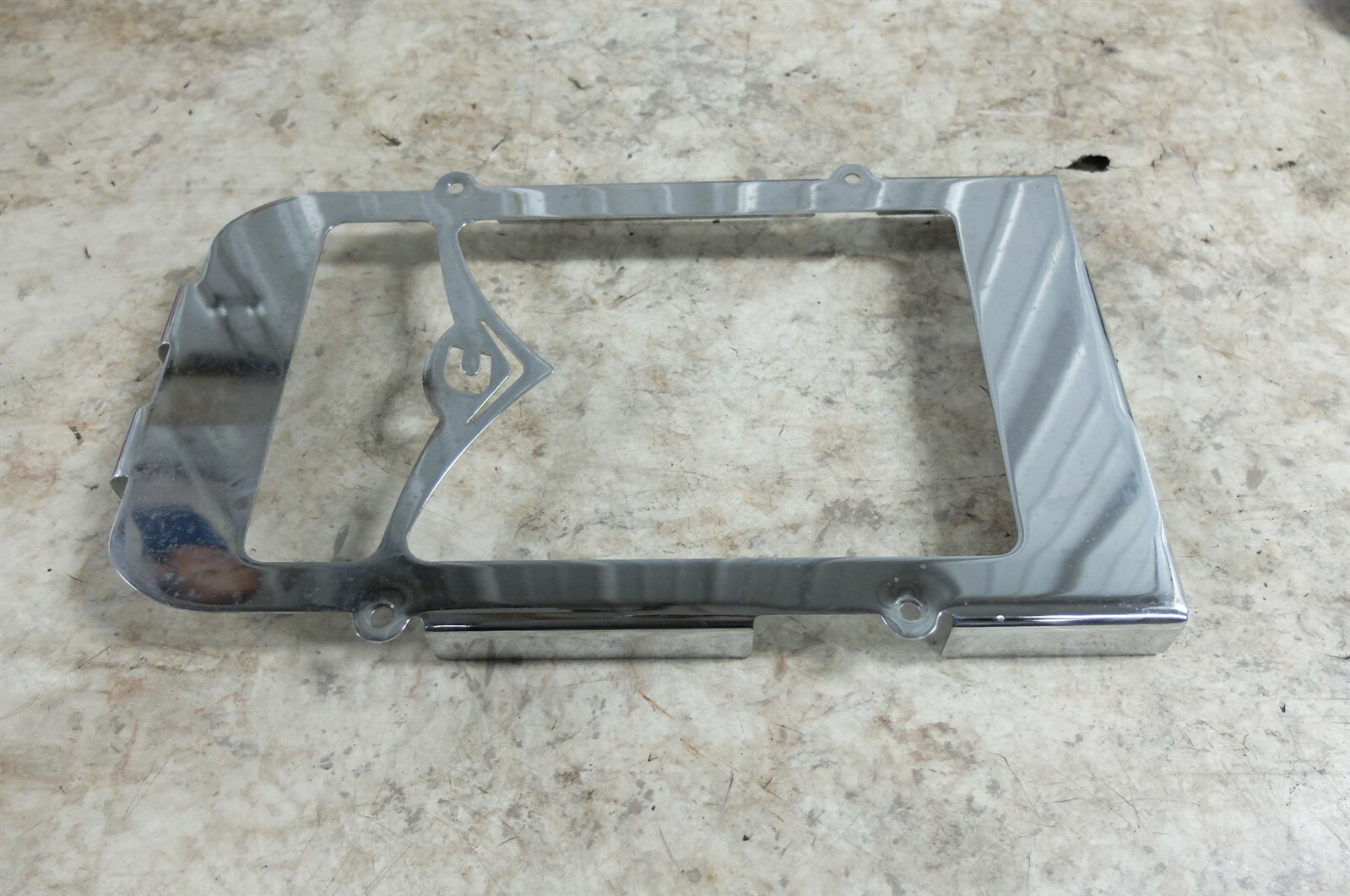 07 Kawasaki VN 900 VN900 D Vulcan Classic cobra chrome radiator cover ...