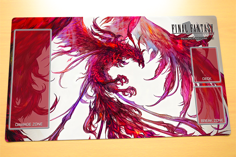No.3595 Final Fantasy TCG Custom Playmat Phoenix FF Deck Card Game Mat ...