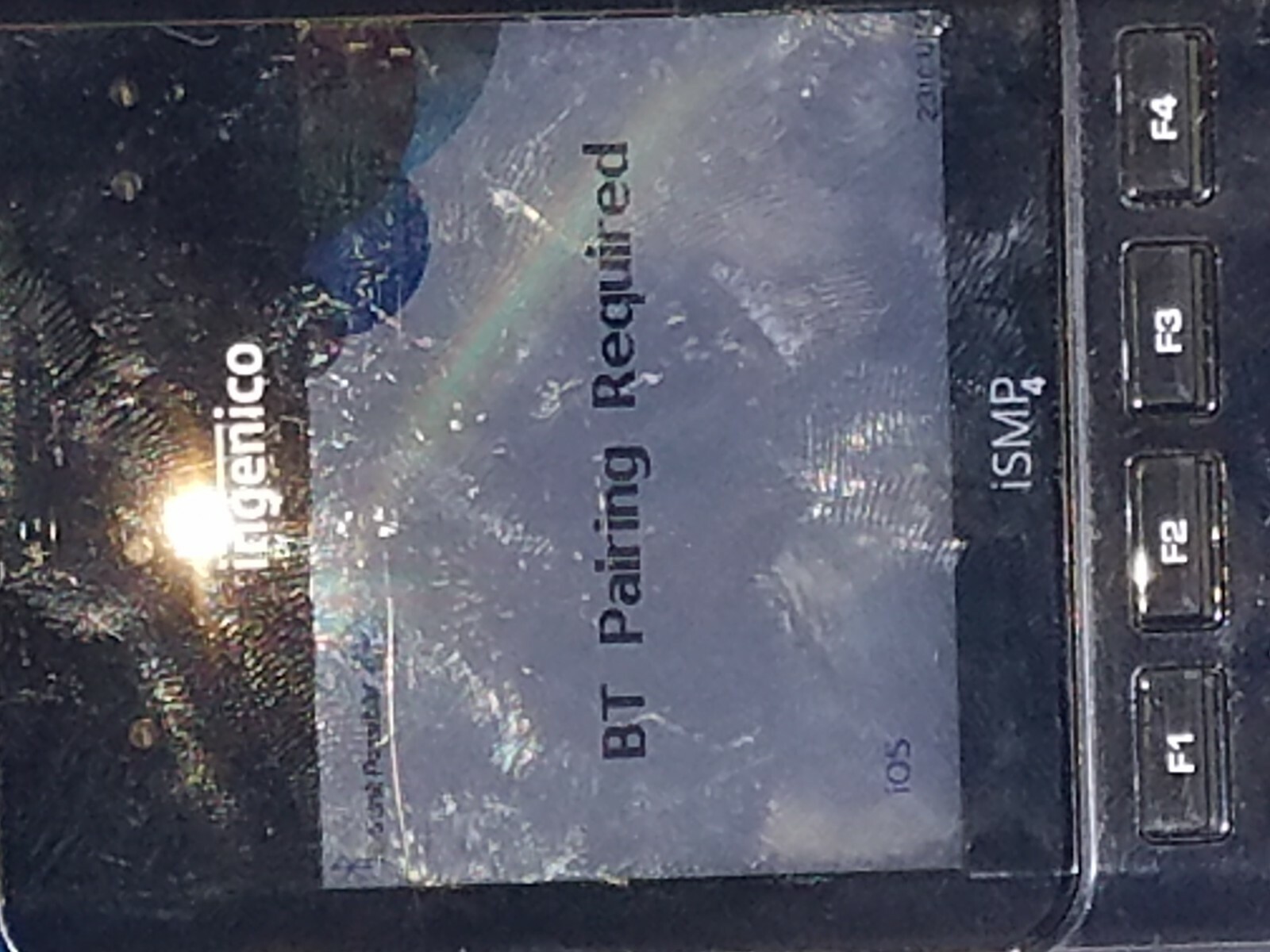 Ingenico+Ismp4+Ismp+4+Imp627-11p3554c+Terminal+With+Barcode+Reader for ...