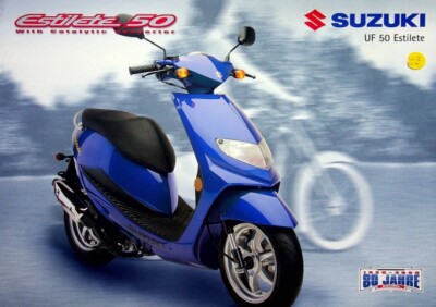 279810) Suzuki UF 50 Estilete Prospekt 199? | eBay.de