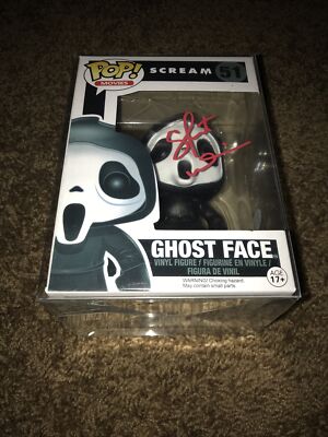 scream ghostface funko pop 51 Signed By Skeet Ulrich and Certified By ...