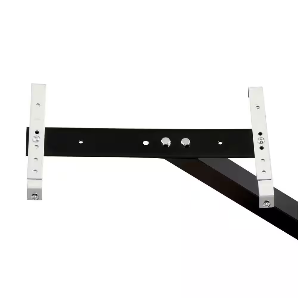 Mailbox Post Kit Heavy Duty Adjustable Steel Support Arm Ground Mount ...