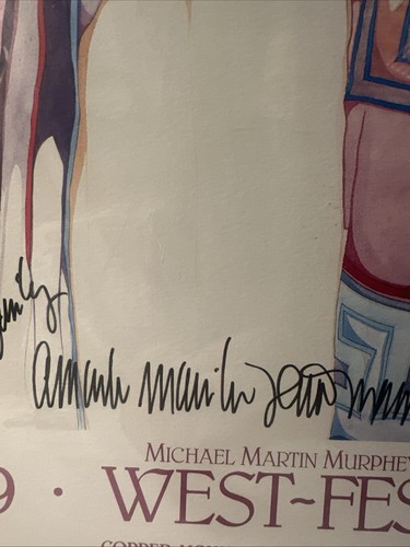 “AMADO MAURILLO PEÑA” WEST FEST 1990 LITHOGRAPH PRINT SIGNED | eBay