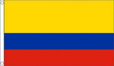 COLOMBIA FLAG 5' x 3' Colombian Flags South America Columbia Columbian ...