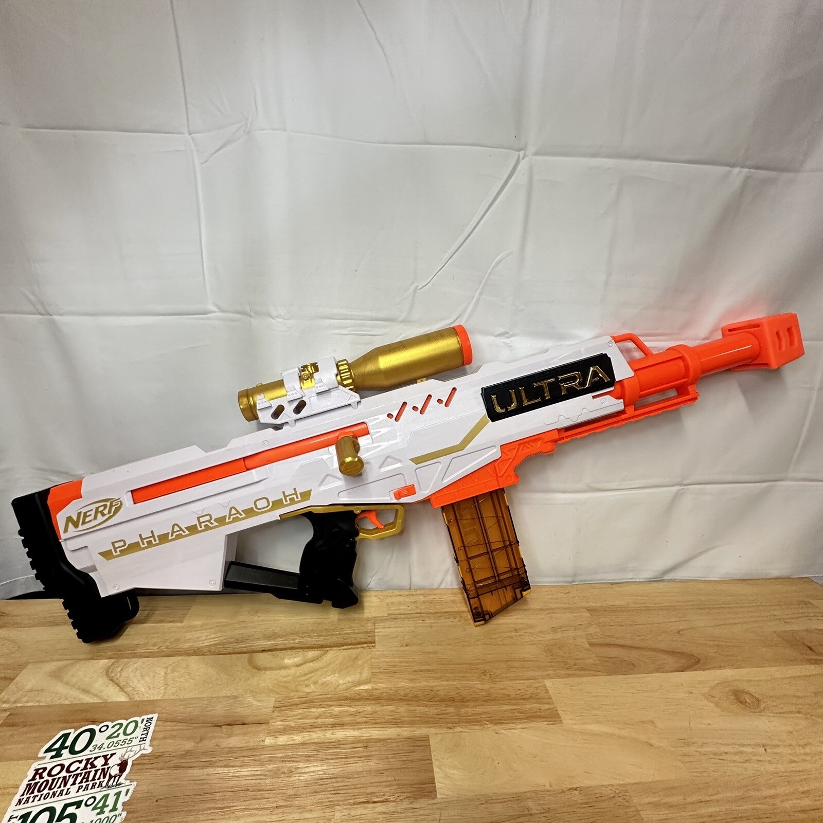 NERF E9257 Ultra Pharaoh Blaster w/ Dart Magazine (No Darts) 630509940363 | eBay
