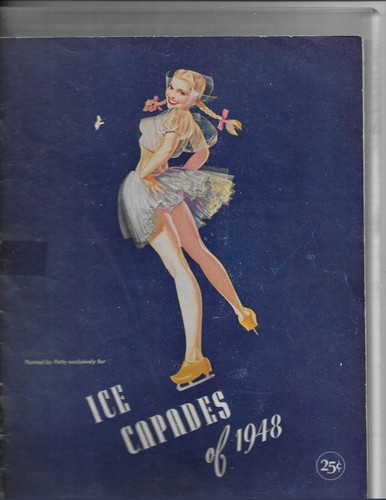 Ice Capades 1948 Program Donna Atwood and Bobby Specht Music by Jerome ...