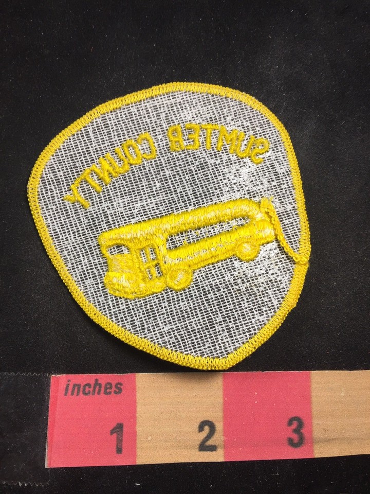Sumter County Yellow School Bus Patch 80E6 | eBay