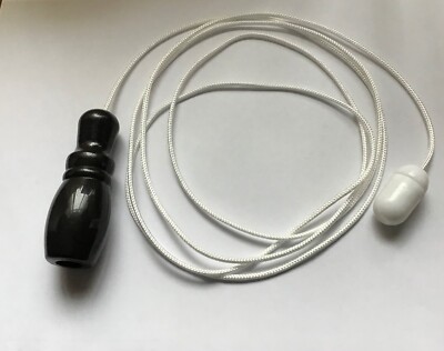 Bathroom Light Pull Cord String, Contemporary Cord and stylish black ...
