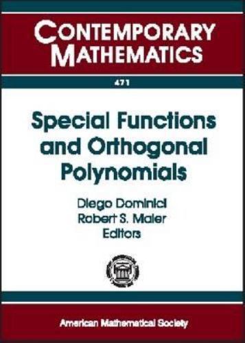Contemporary Mathematics Ser.: Special Functions and Orthogonal ...