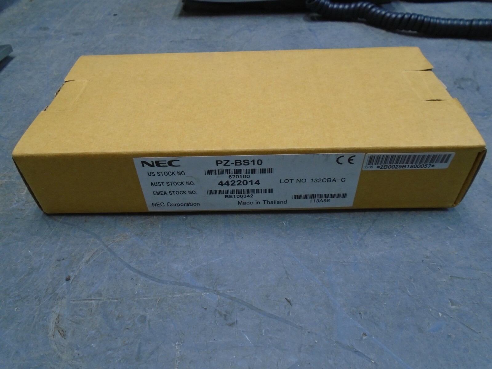 NEC 670100 PZ-BS10 NEW | eBay