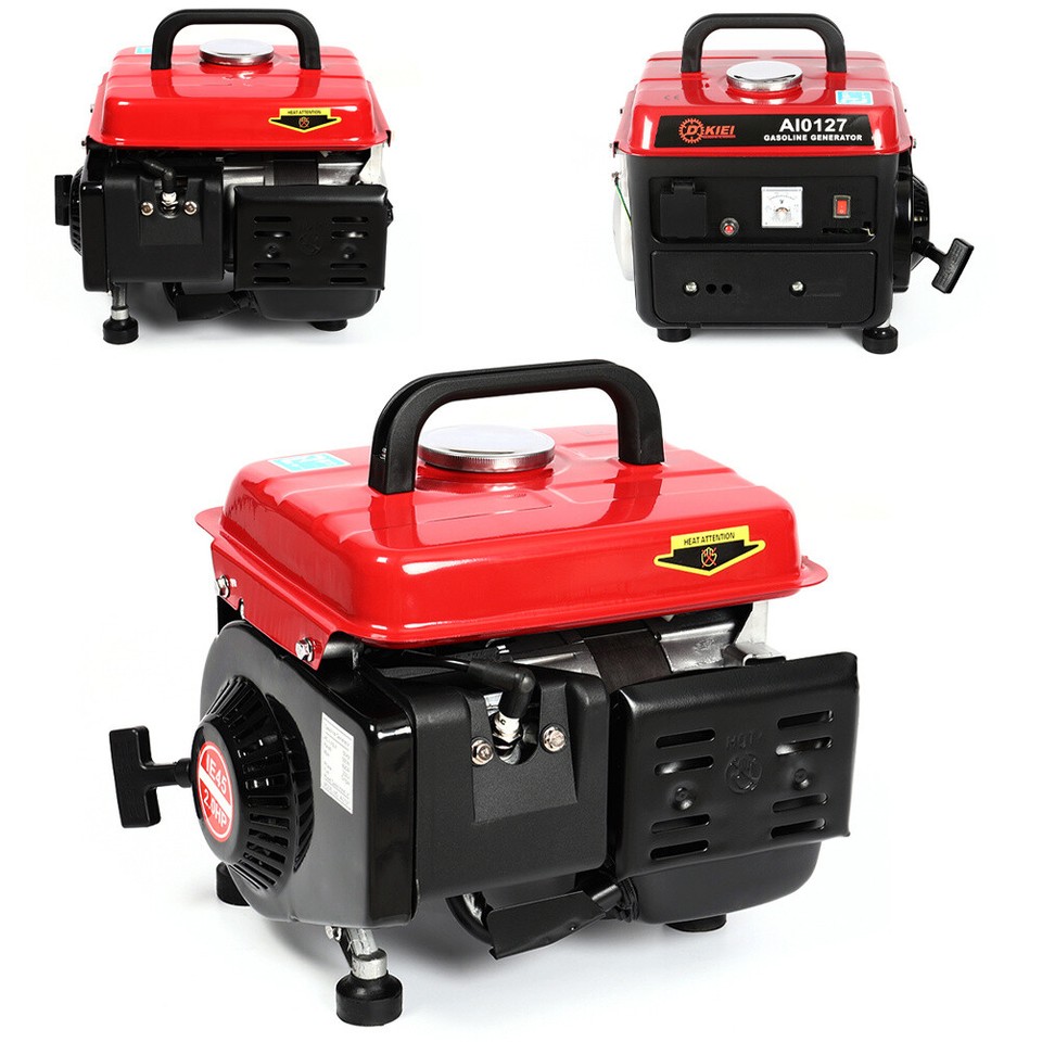 Inverter Generator 600W Silent Petrol Generator Portable Camping ...