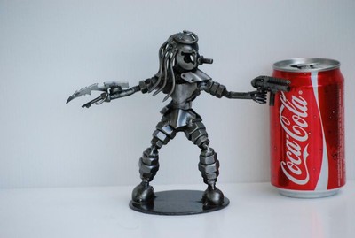 Predator Scrap Metal Sculpture Handmade gift Cool Christmas gifts for ...