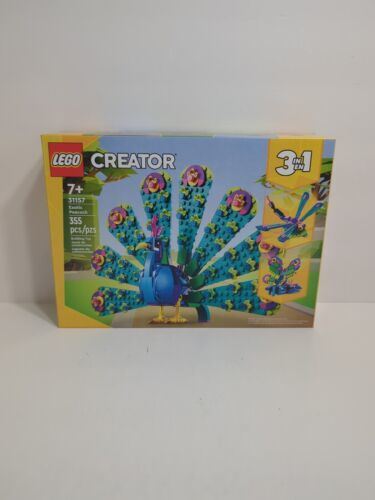 LEGO Creator Exotic Peacock 3-In-1 Set 31157 Brand NEW, Factory Sealed ...