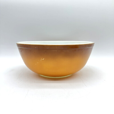 Vintage Pyrex Oven Ware #404 Flameglo Burnt Orange 4 Qt 10.5" | eBay