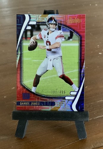 2021 Panini Absolute - Daniel Jones - Red Squares /499 New York Giants ...