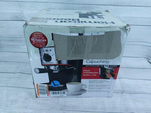 Hamilton Beach 40792 Espresso & Cappuccino Maker Black for sale online ...