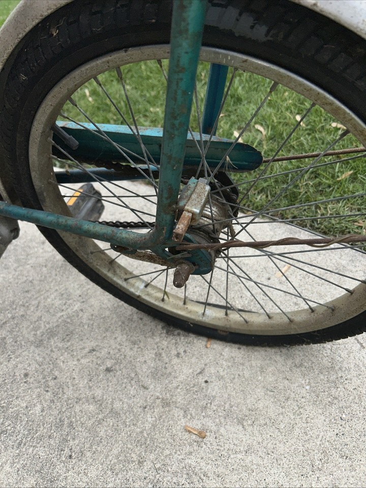 Vintage German Markenrad Victoria 3 Speed Folding Take Apart Blue ...