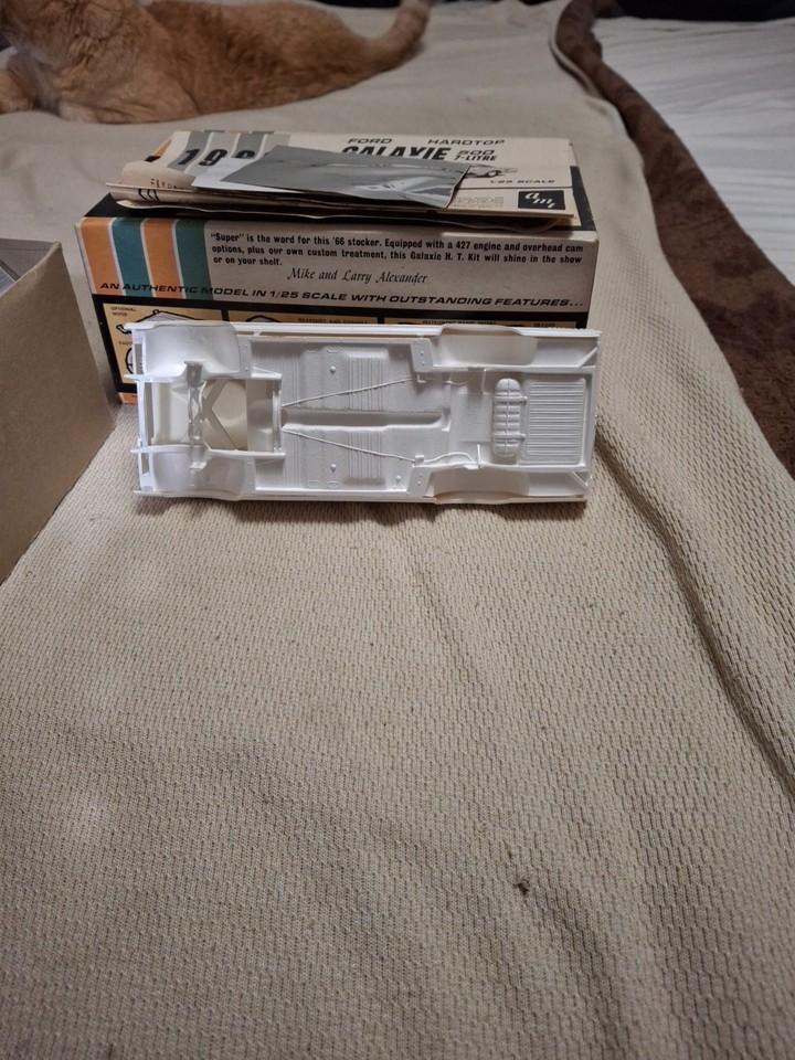 Amt 1966 Ford Galaxy Ht First Issue Nere Mint Missing Engine Parts Has ...