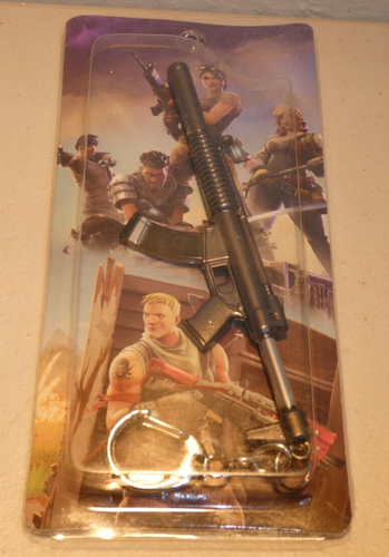 fortnite suppressed submachine gun keyring keychain alloy/diecast new ...
