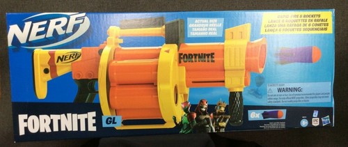 NERF Fortnite GL Blaster~ Includes 6 NERF Rockets~ New! 630509951642 | eBay