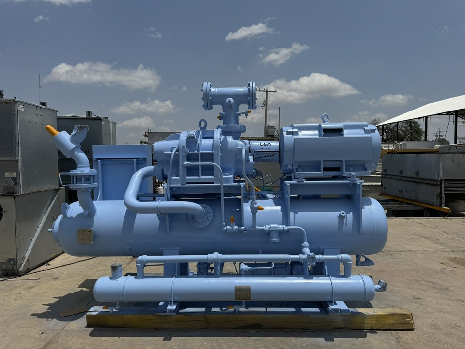 GEA FES TR-T2655S Ammonia Screw Compressor 350 HP Gforce International ...