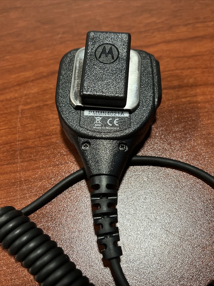 Genuine Motorola PMMN4021A Mic and speaker. HT750 HT1250 HT1250LS PR860 ...