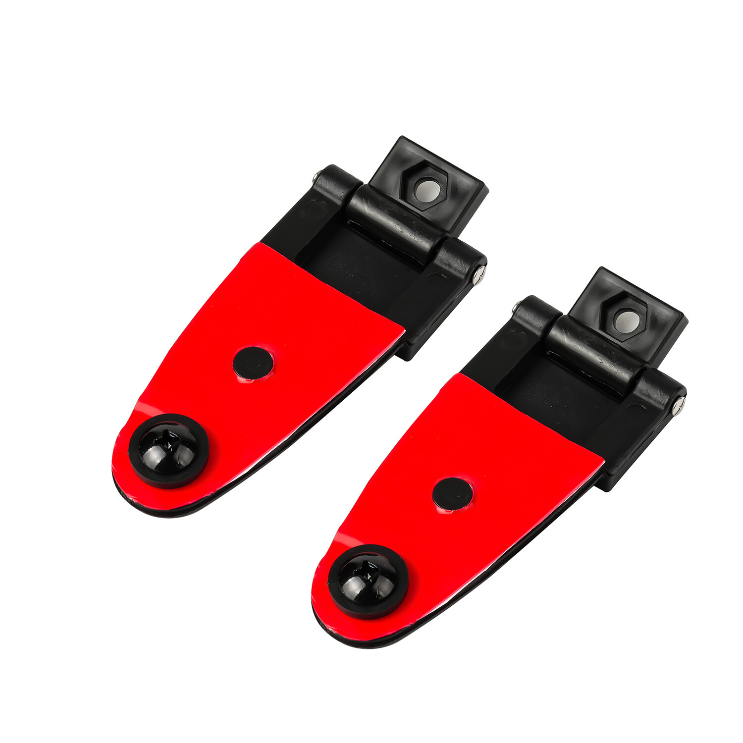 2 All Glass Rear Door Hinges with Hardware 103528-100XL/100LE for LEER ...