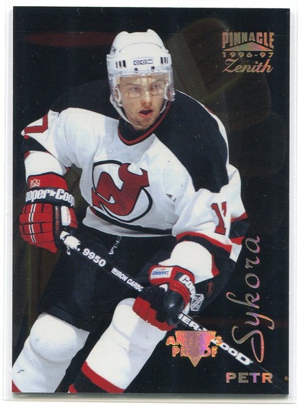 1996-97 Pinnacle Zenith - Artist's Proof #56 Petr Sykora for sale ...
